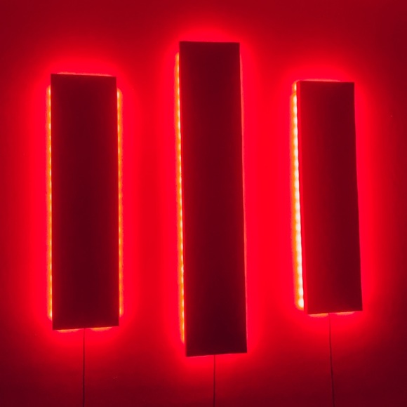 Hand Crafted | Wall Decor | Rgb Backlit Mood Board Gaming Decor Wall ...